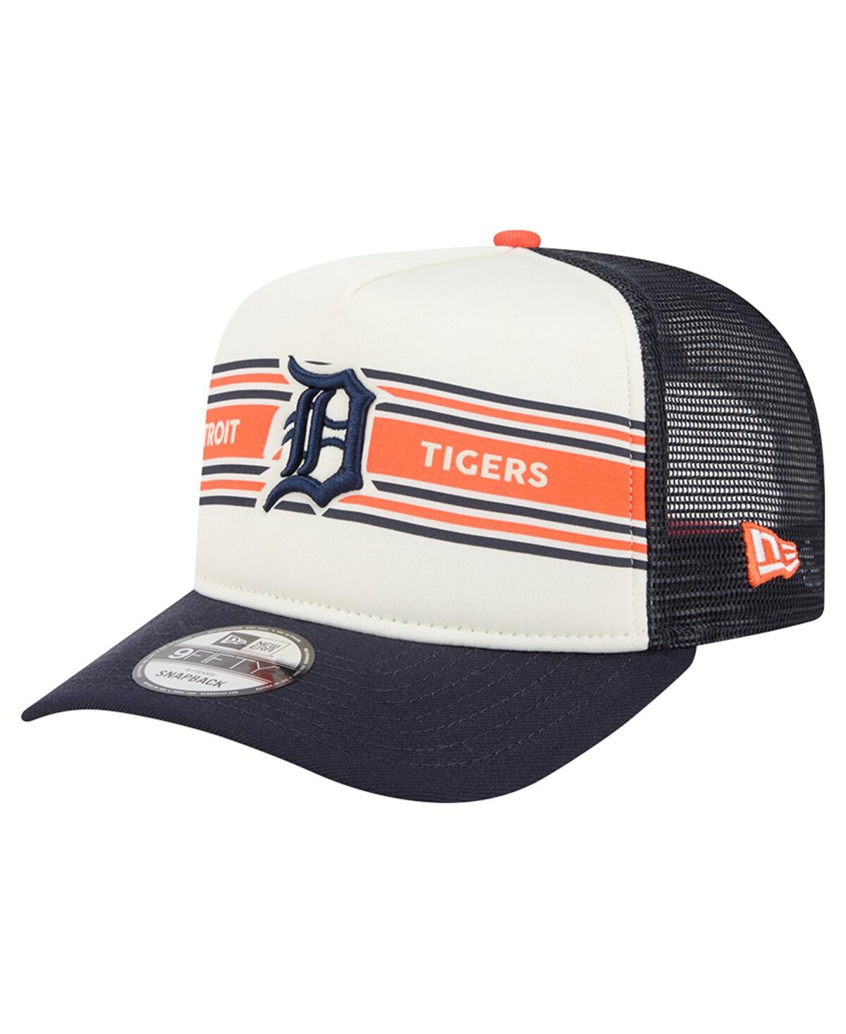 Click here for New Era Mens Cream/Navy Detroit Tigers Banner A-Fr... prices
