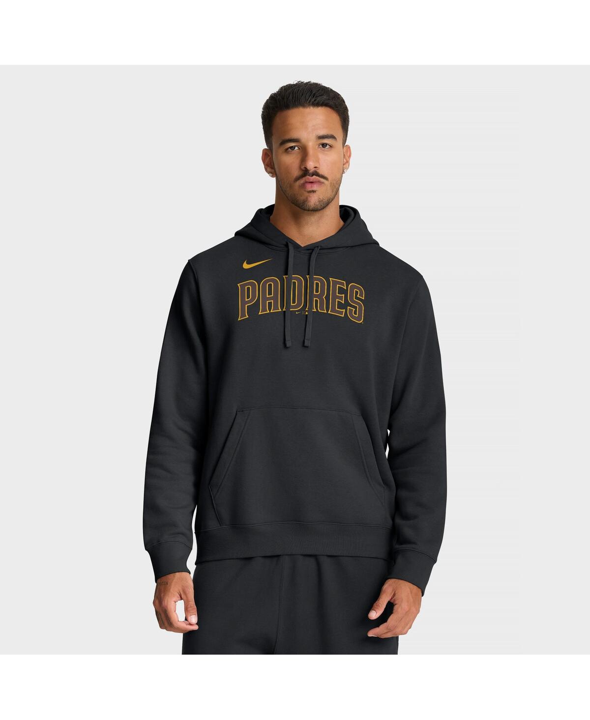Click here for Nike Mens Black San Diego Padres Club Hoodie - Bla... prices