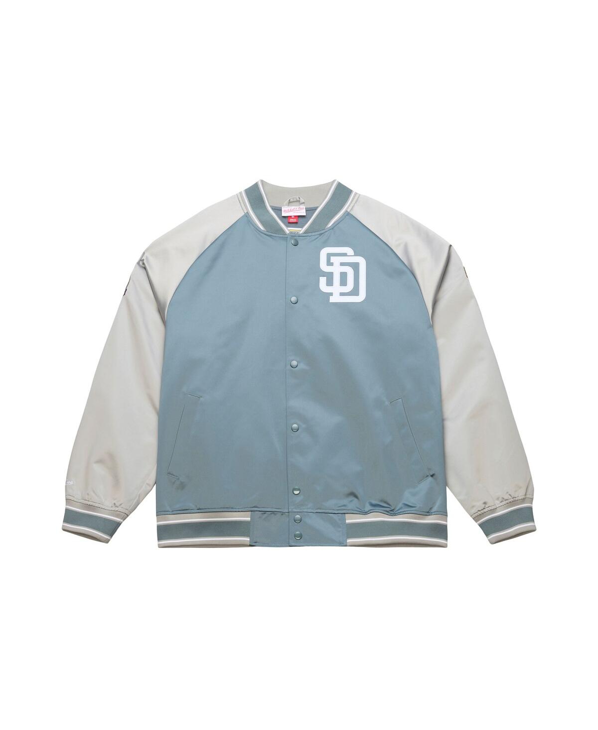 Click here for Mitchell Ness Mens Gray San Diego Padres Thunderst... prices