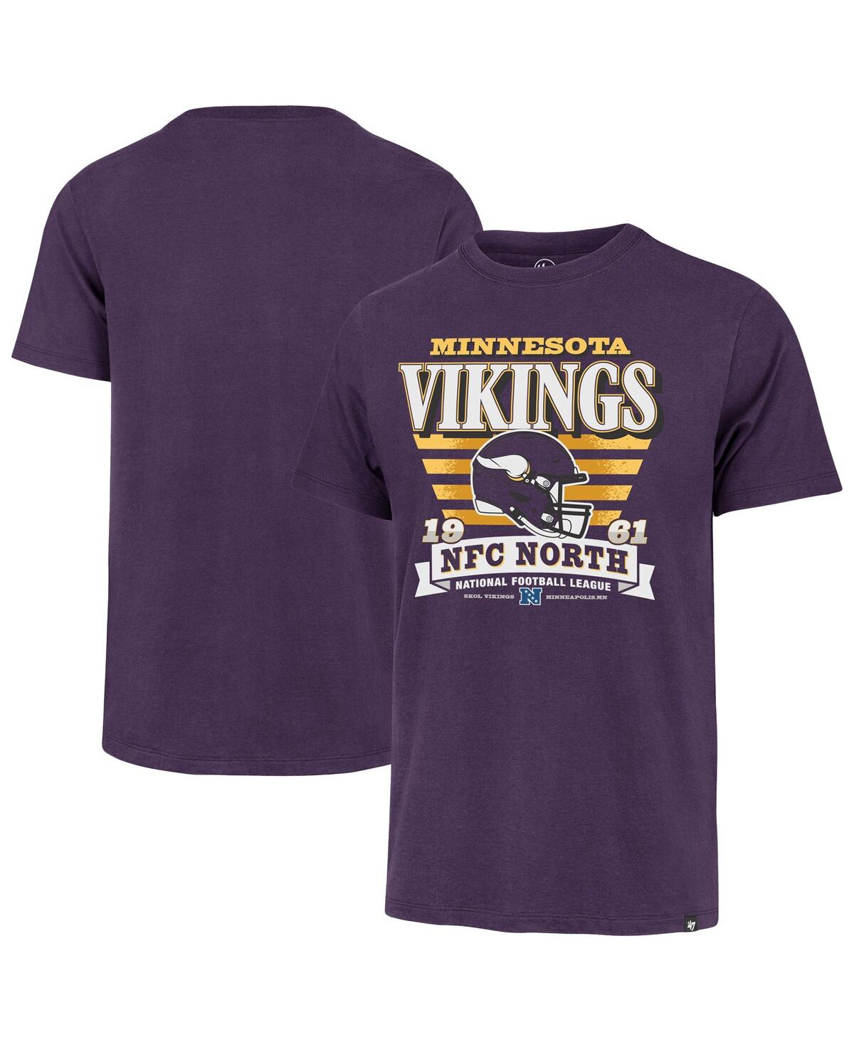 Click here for 47 Brand Mens Purple Minnesota Vikings Stripe Spla... prices