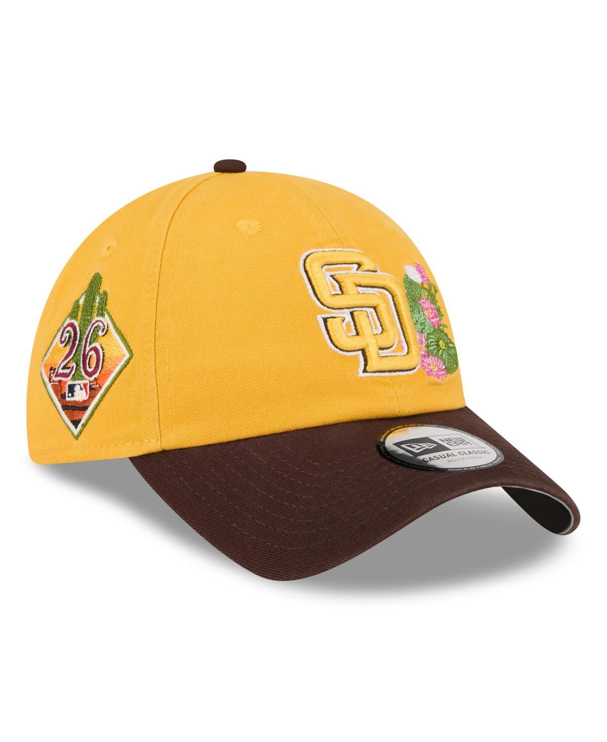 Click here for New Era Mens Gold/Brown San Diego Padres 2026 Spri... prices