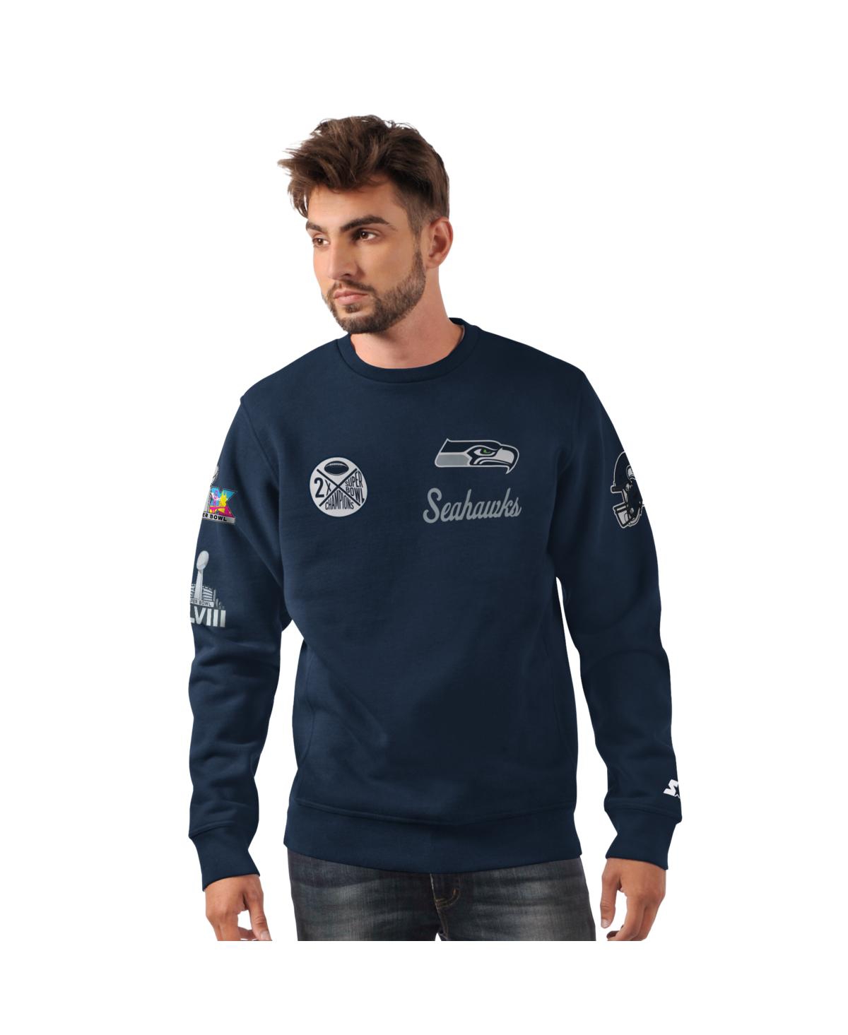 Click here for Starter Mens College Navy Seattle Seahawks Two-Tim... prices
