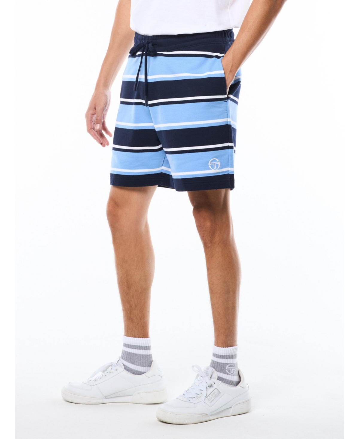 Click here for Sergio Tacchini Mens Strisce Stripe Short - Mariti... prices