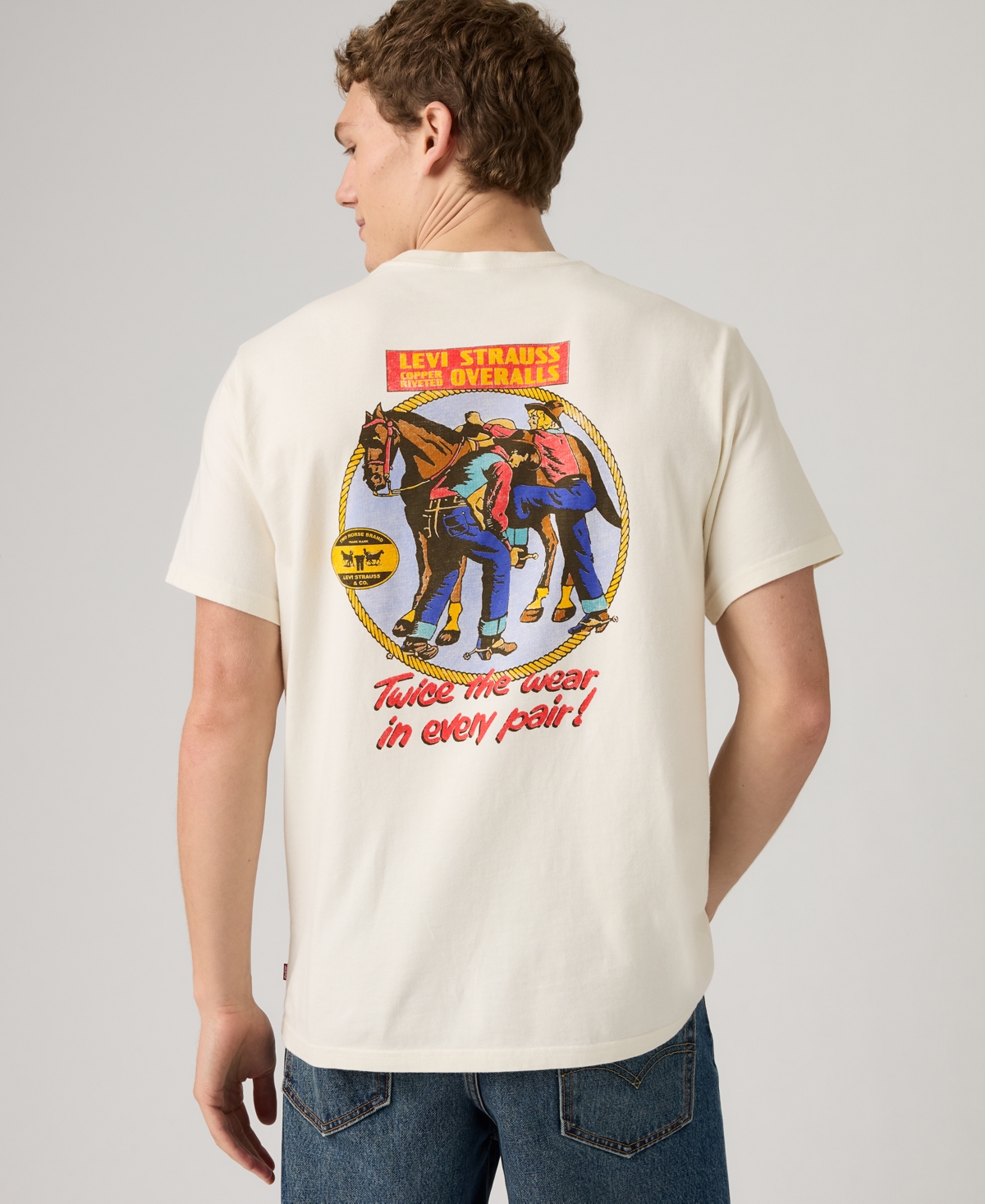 Click here for Levis Premium Mens Relaxed-Fit Logo Graphic T-Shir... prices