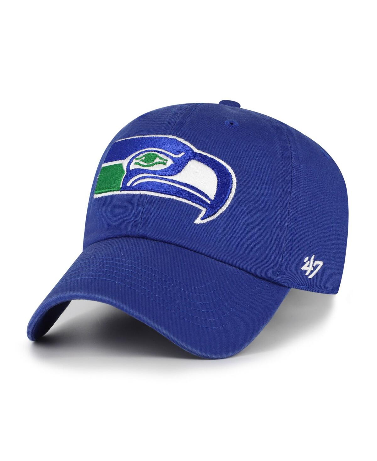 Click here for 47 Brand Mens Royal Seattle Seahawks Clean Up Thro... prices