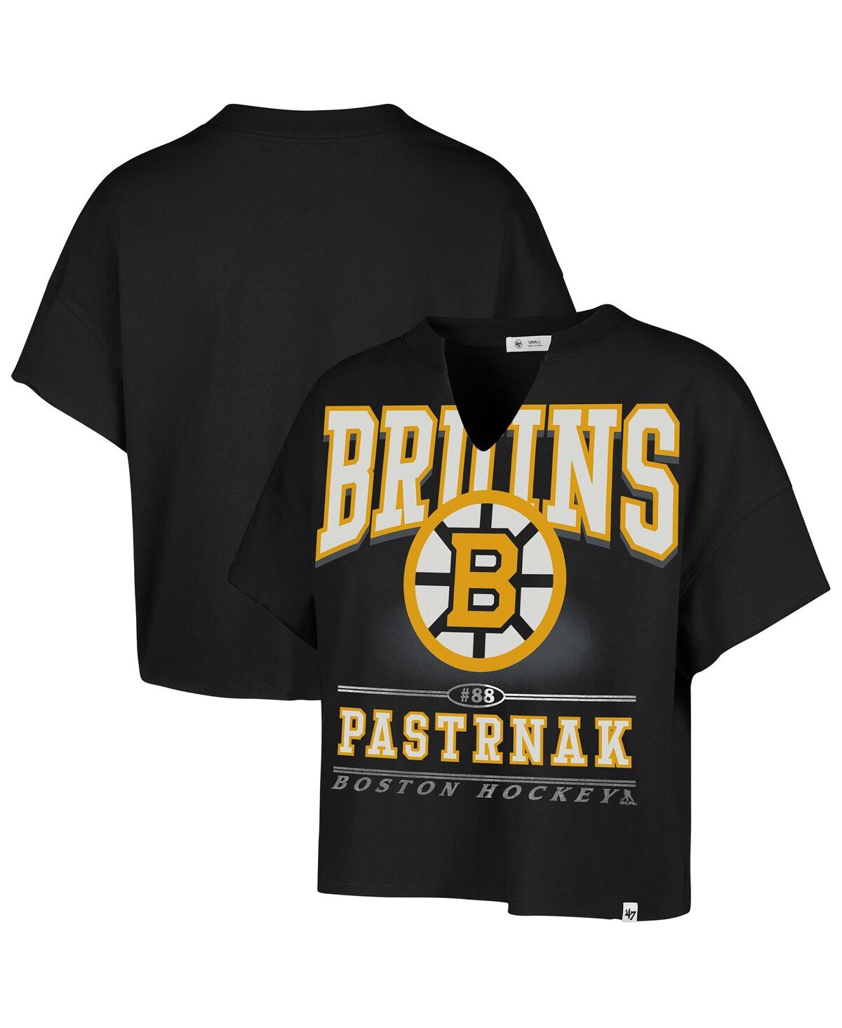 Click here for 47 Brand Womens David Pastrnak Black Boston Bruins... prices