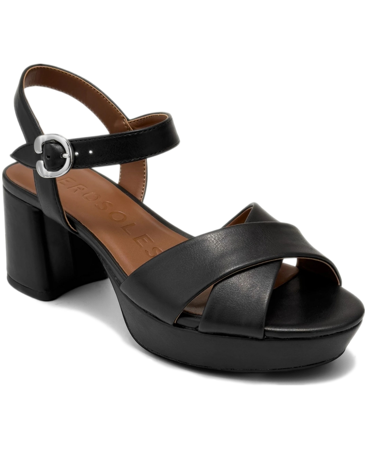 Click here for Aerosoles Womens Cosmos Open Toe Platform Sandals... prices