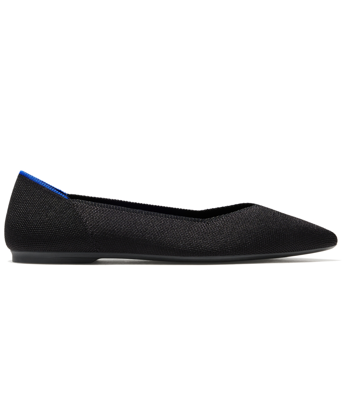 Click here for Rothys Womens Point Ii Ballet Flats - Black prices