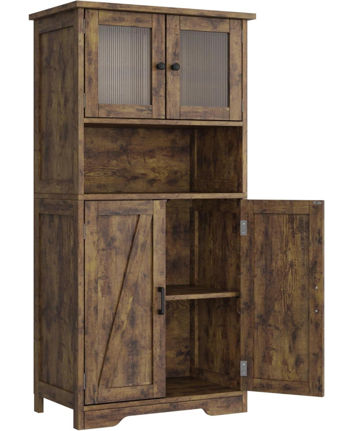 Click here for gaomon Farmhouse Freestanding Kitchen Pantry Cabin... prices