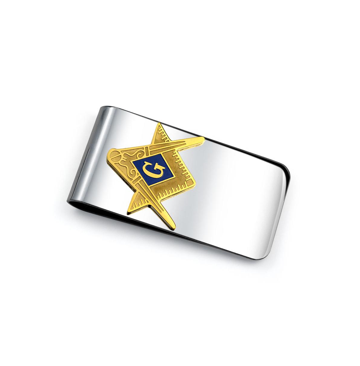 Click here for Bling Jewelry Mens Large Two Tone Compass Masonic... prices