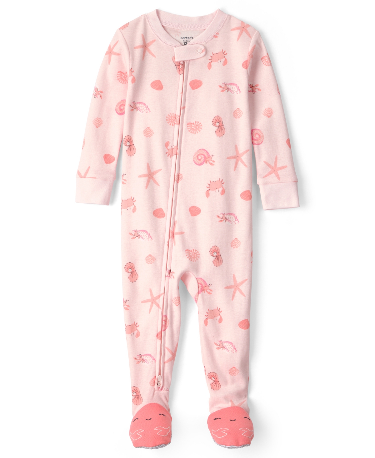 Click here for Carters Baby Girls Long-Sleeve Sleep & Play - Pink prices