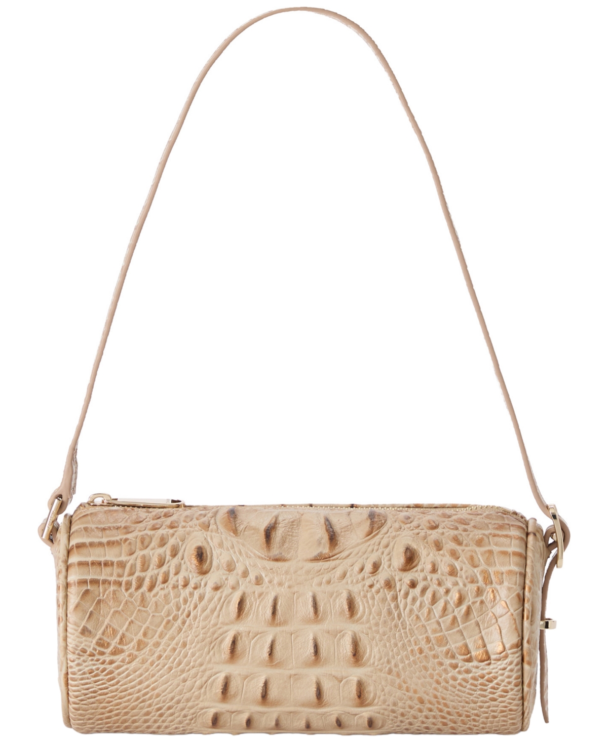 Click here for Brahmin Billie Barrel Shoulder Bag - Sandstorm prices