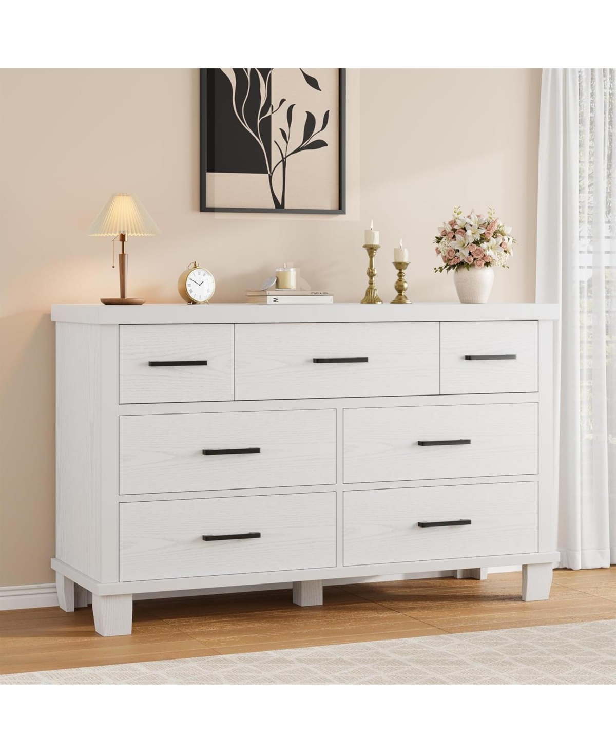 Click here for gaomon Dresser for Bedroom with 7 Drawers  Storage... prices