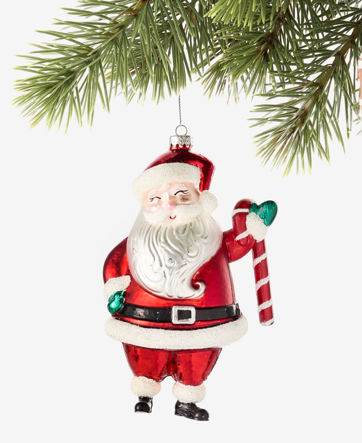 Click here for Holiday Lane Christmas Cheer Santa Ornament  Macys... prices