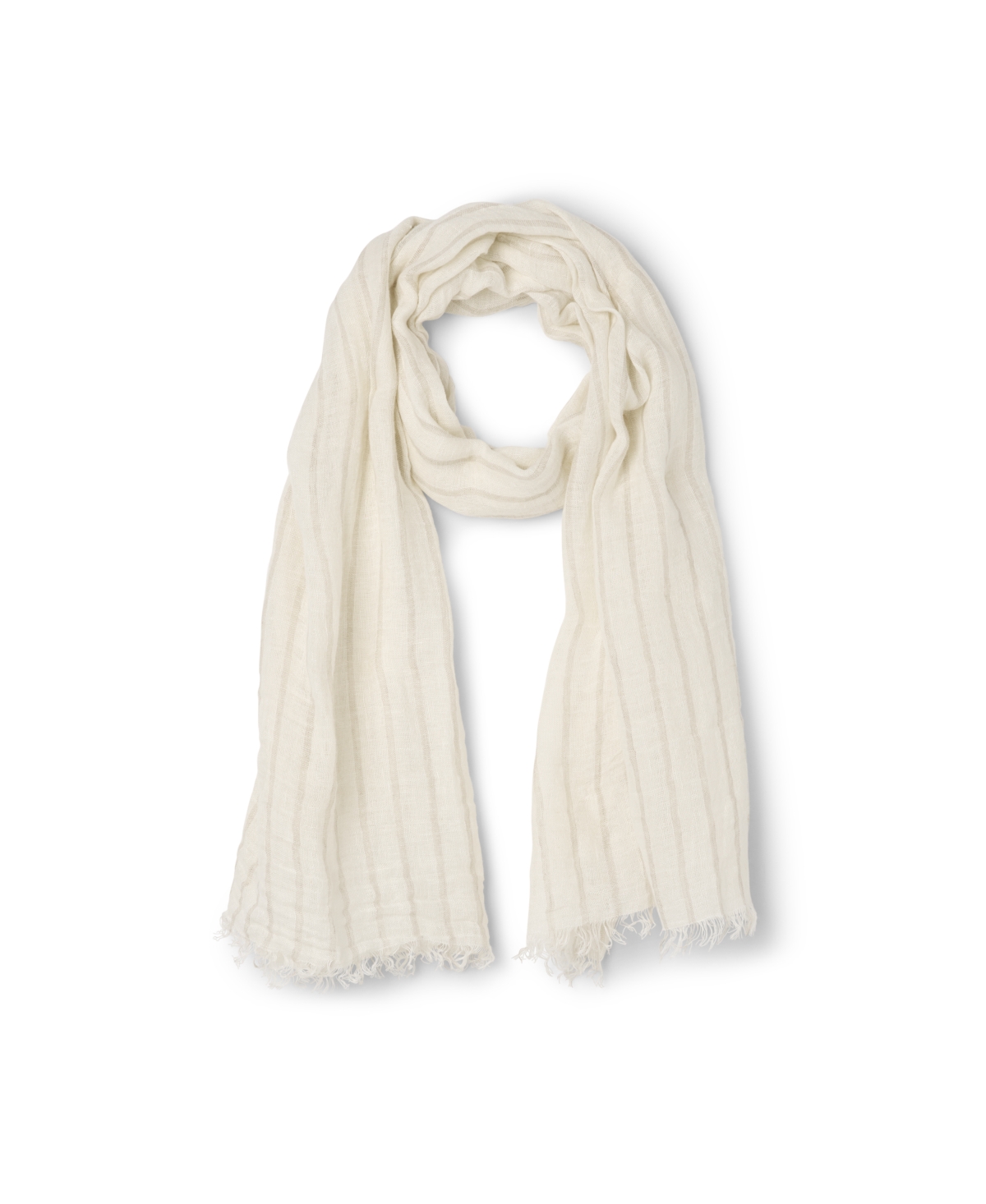 Click here for Eileen Fisher Womens Striped Scarf - Wheat prices