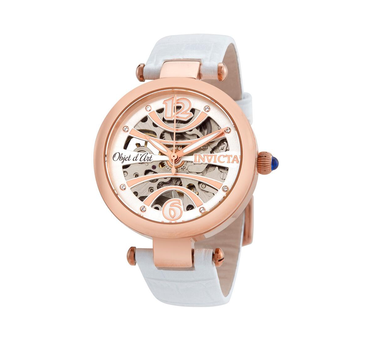 Click here for Invicta Womens 26371 Objet D Art Quartz White Skel... prices