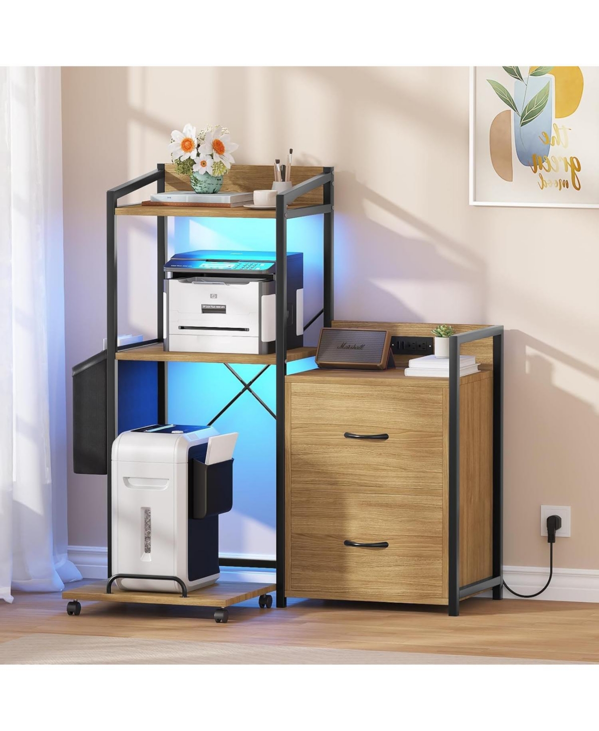 Click here for gaomon 2 Drawer File Cabinet for Letter - Natural prices