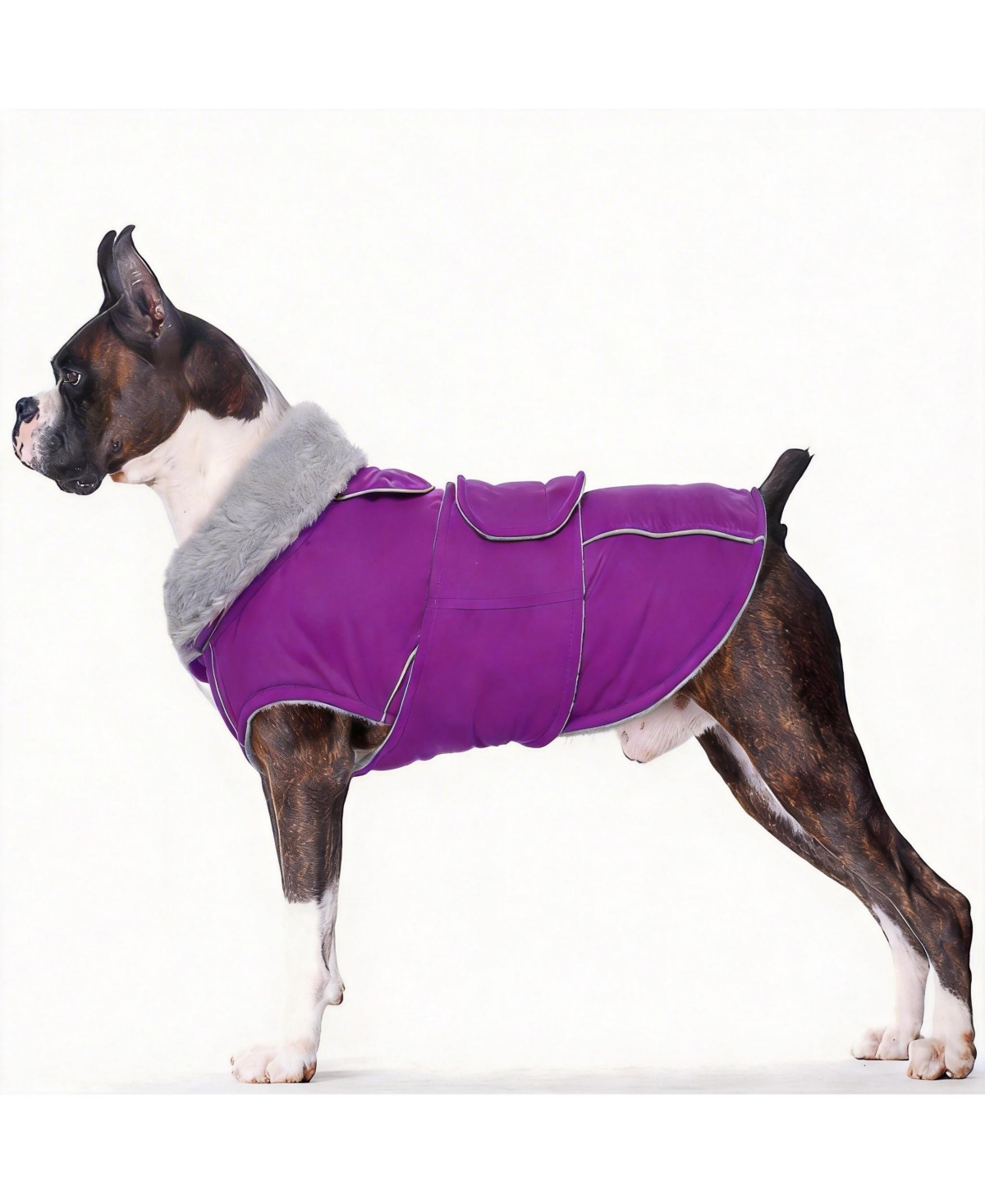 Click here for Aronkl Reflective Waterproof Dog Jacket with Fur C... prices