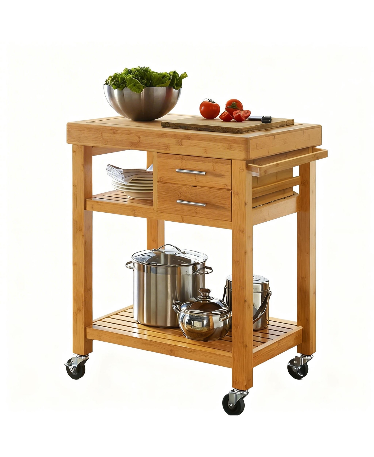 Click here for Yigii Kitchen Island Cart with Drawers  Shelves  T... prices