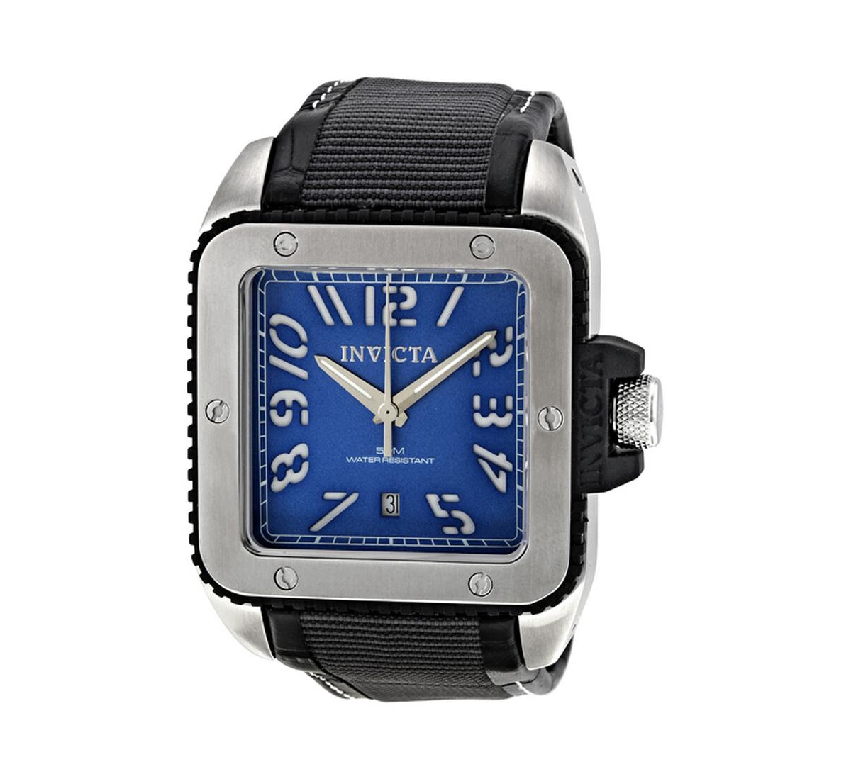 Click here for Invicta Mens 1456 Cuadro Quartz Dial Watch - Black prices