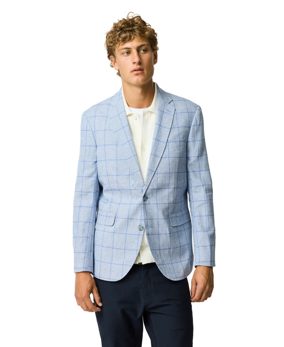 Click here for Rodd & Gunn Mens Winchmore Linen Jacket - Cornflow... prices