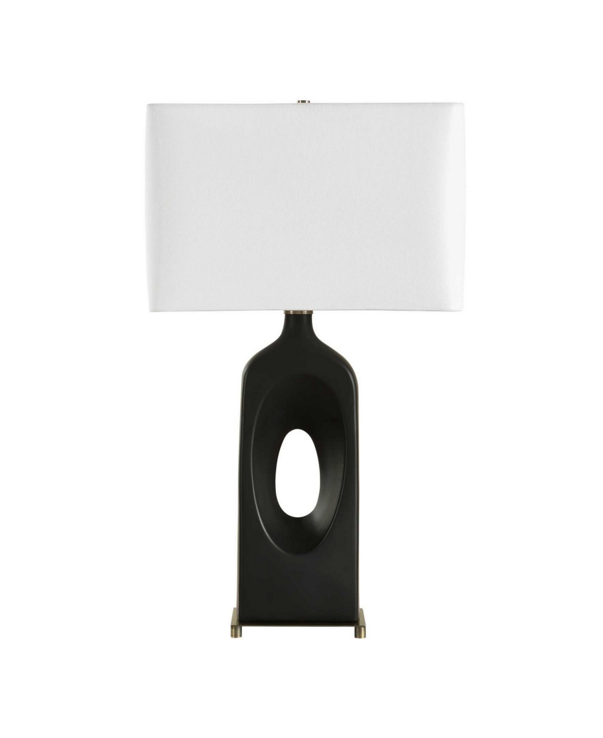 Click here for Uttermost Void 39 Ceramic Table Lamp - Black prices
