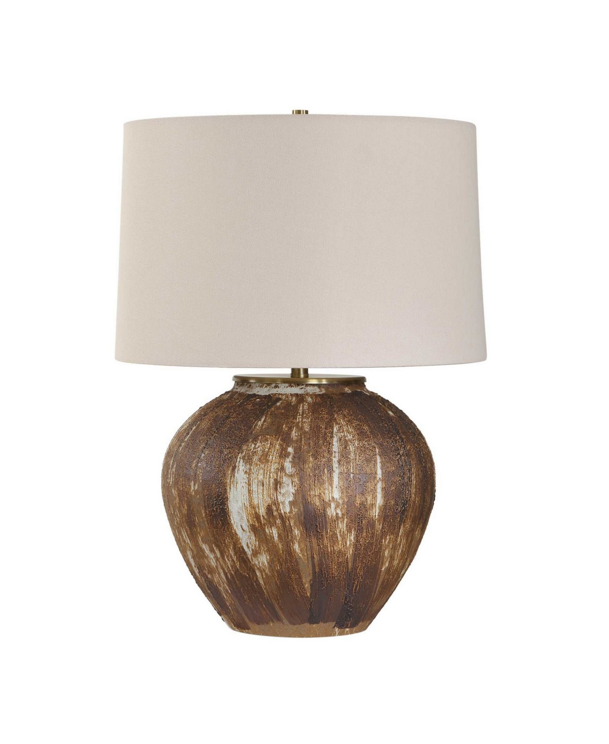 Click here for Uttermost McKinley 23 Ceramic Table Lamp - Brown prices