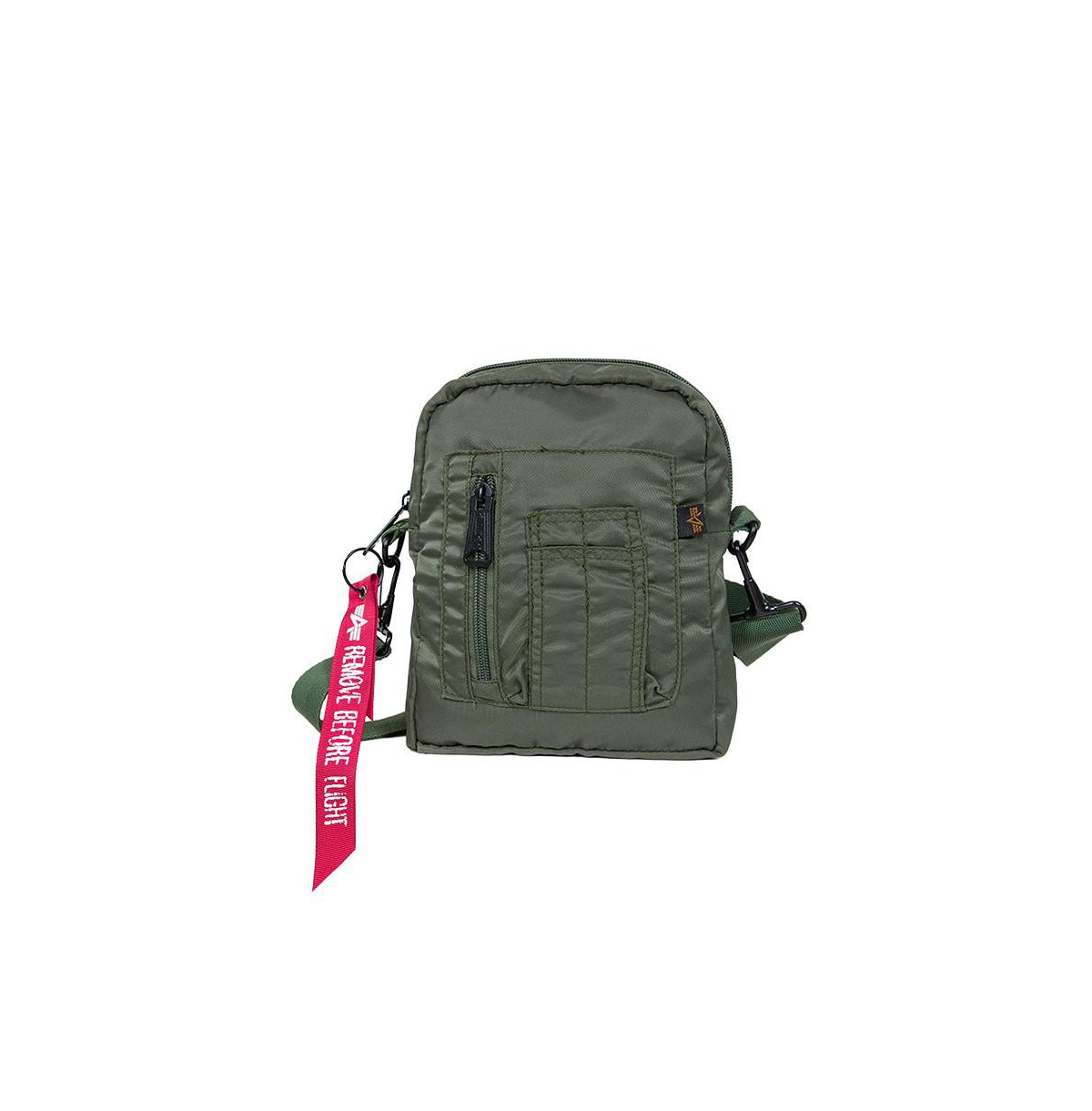 Click here for Alpha Industries Mens Crew Carry Bag - Sage prices