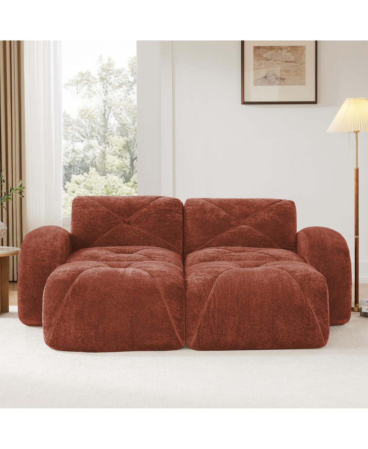 Click here for Streamdale Furniture 2-Seater Tufted Sofa  Soft Ve... prices