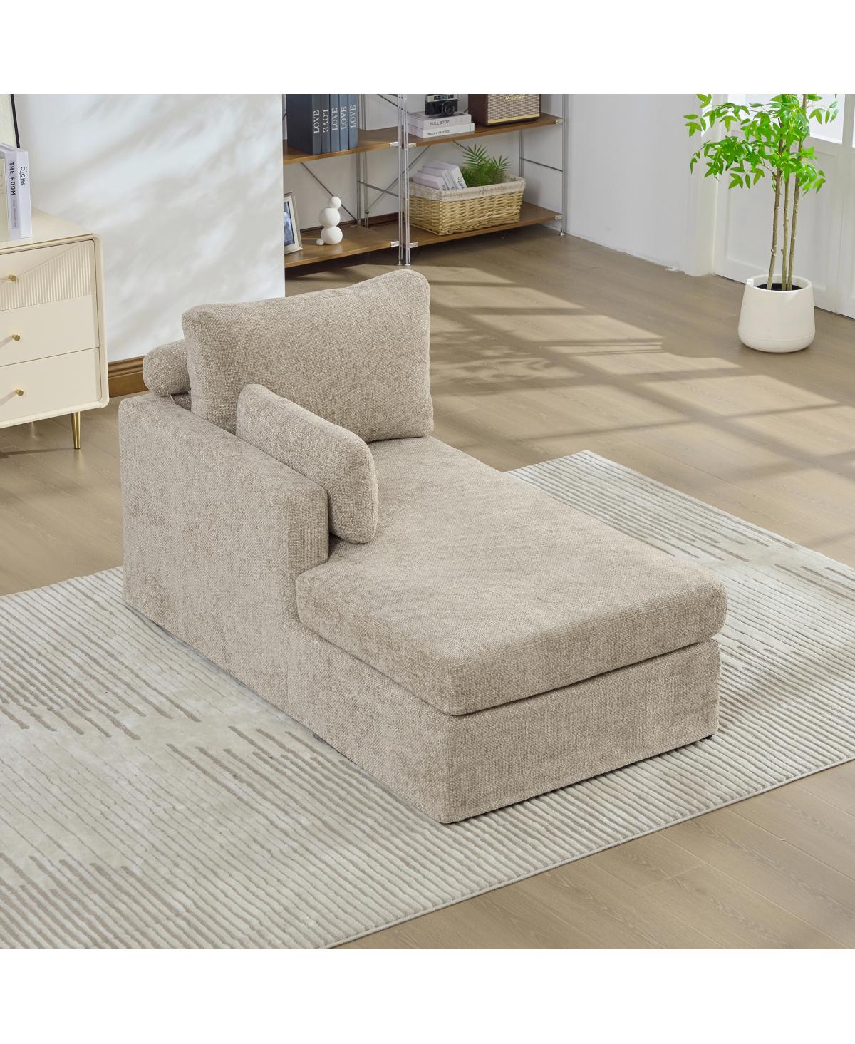 Click here for Streamdale Taupe Wide Modular Sofa Bed with Chenil... prices