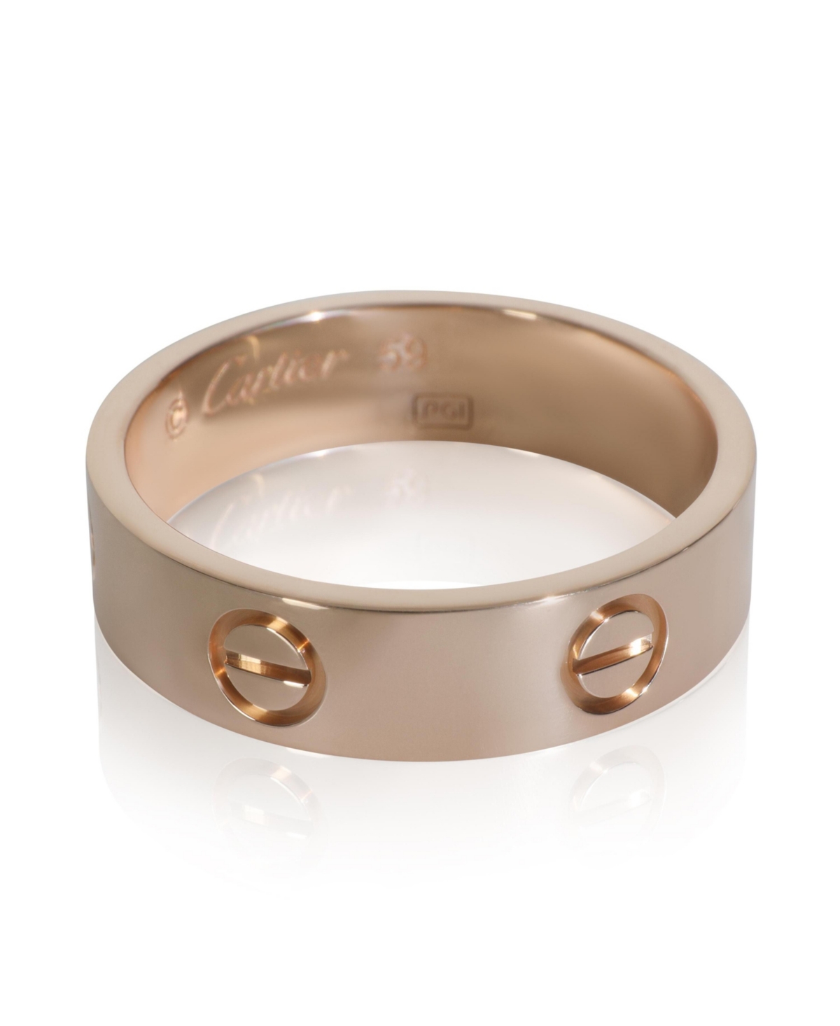 Click here for Pre-Owned Cartier Rose Gold Love Ring - Rose gold prices