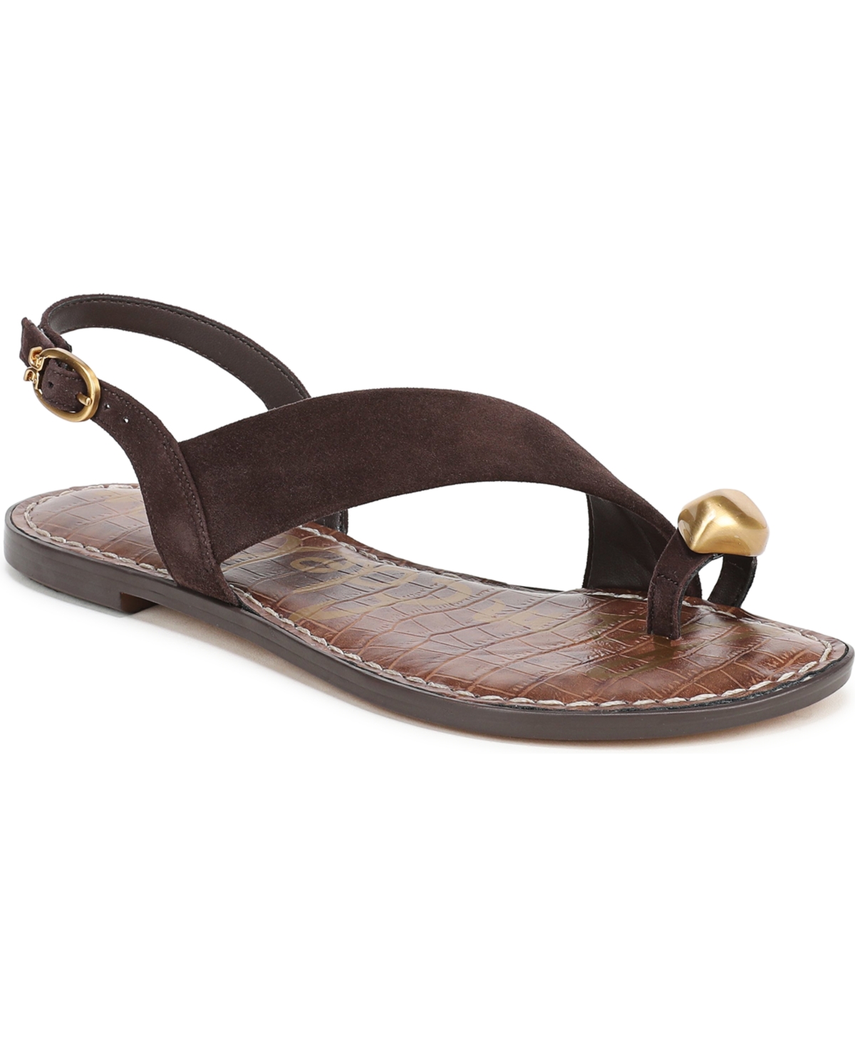 Click here for Sam Edelman Womens Grace Strappy Sandals - Cafe No... prices