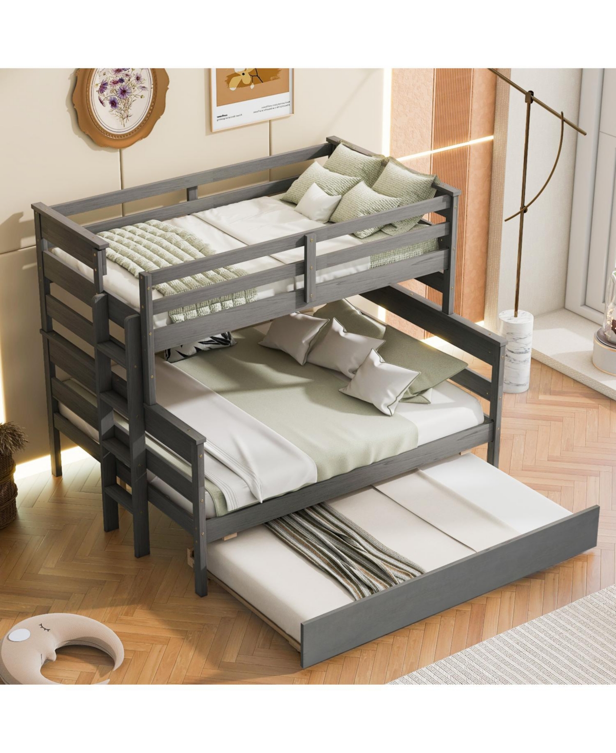 Click here for Streamdale Furniture Wood Twin over Full Bunk Bed... prices