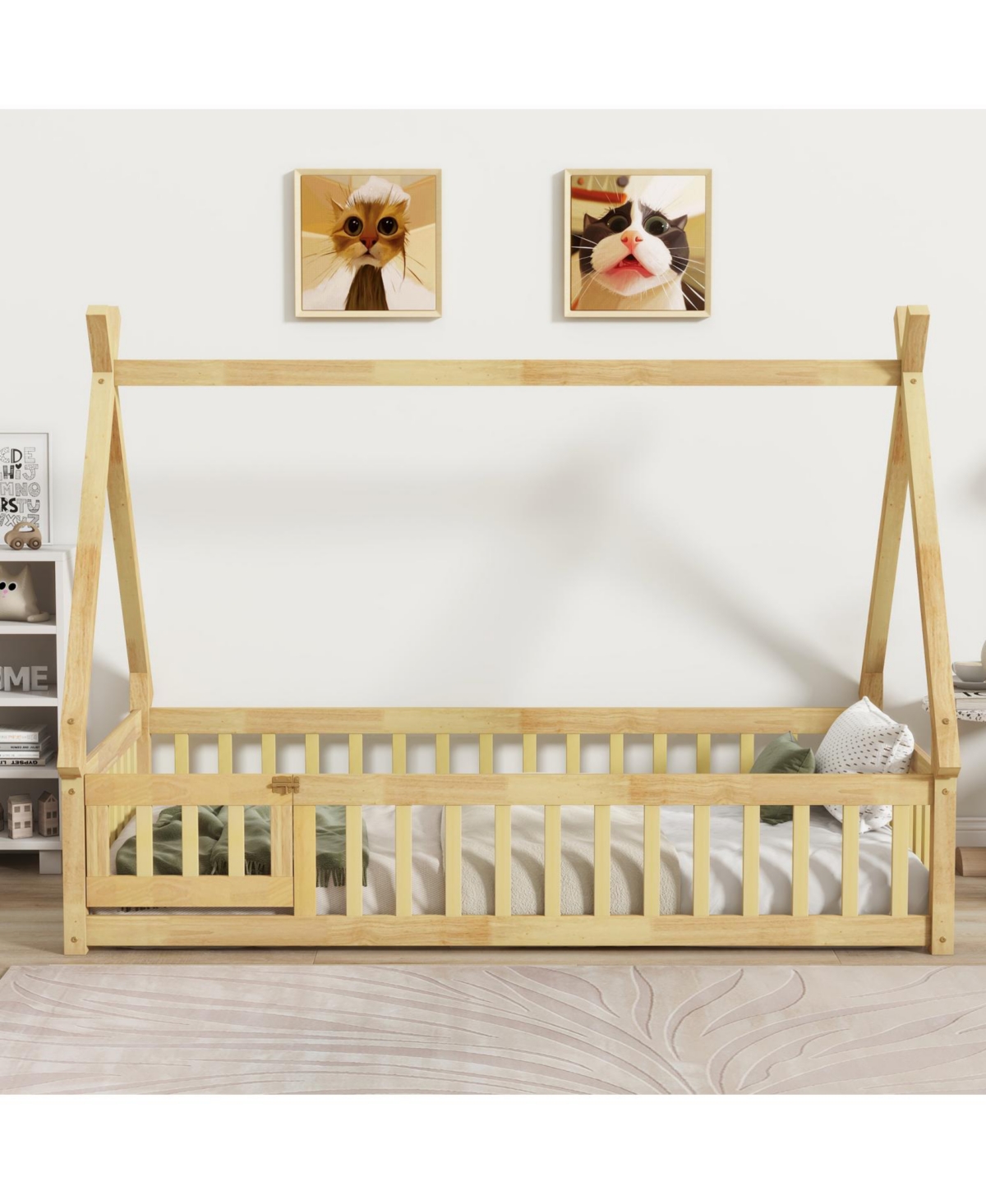 Click here for Streamdale Furniture Wood Full Size Loft Bed with... prices