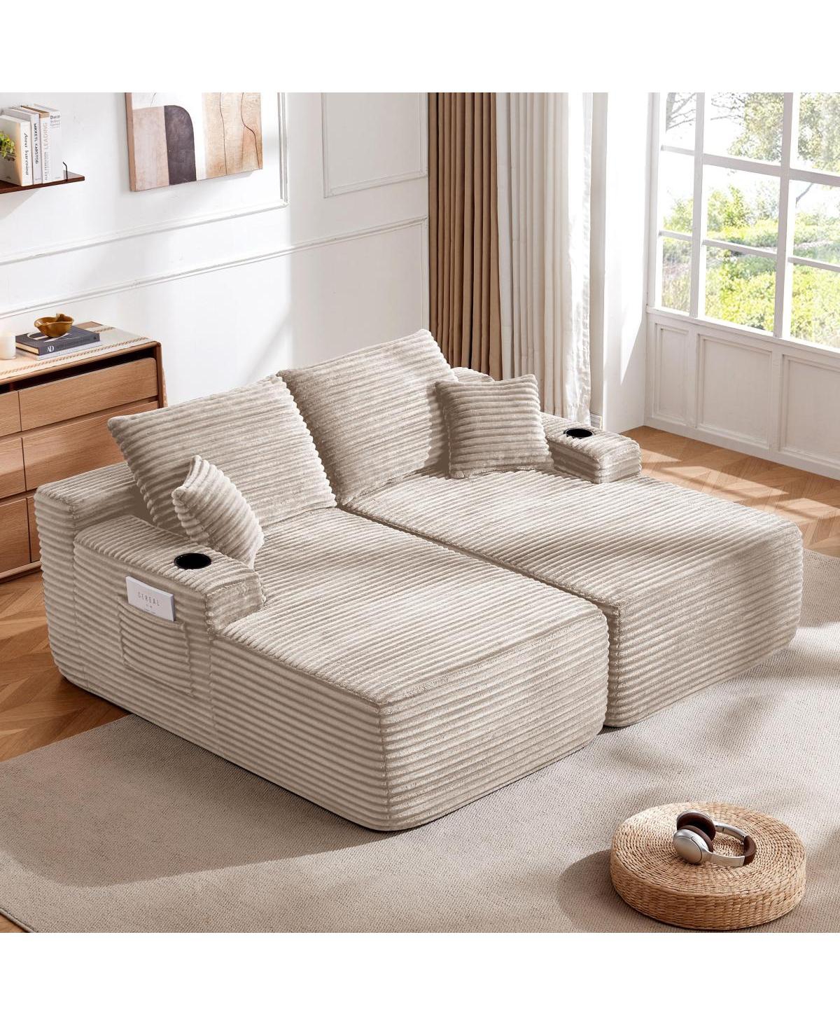 Click here for Streamdale Furniture 69" Cloud Sectional Couc... prices