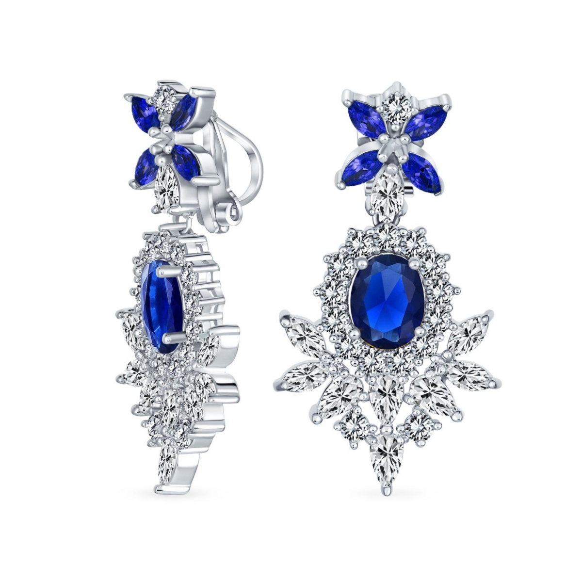 Click here for Bling Jewelry Black Cubic Zirconia Statement Dangl... prices
