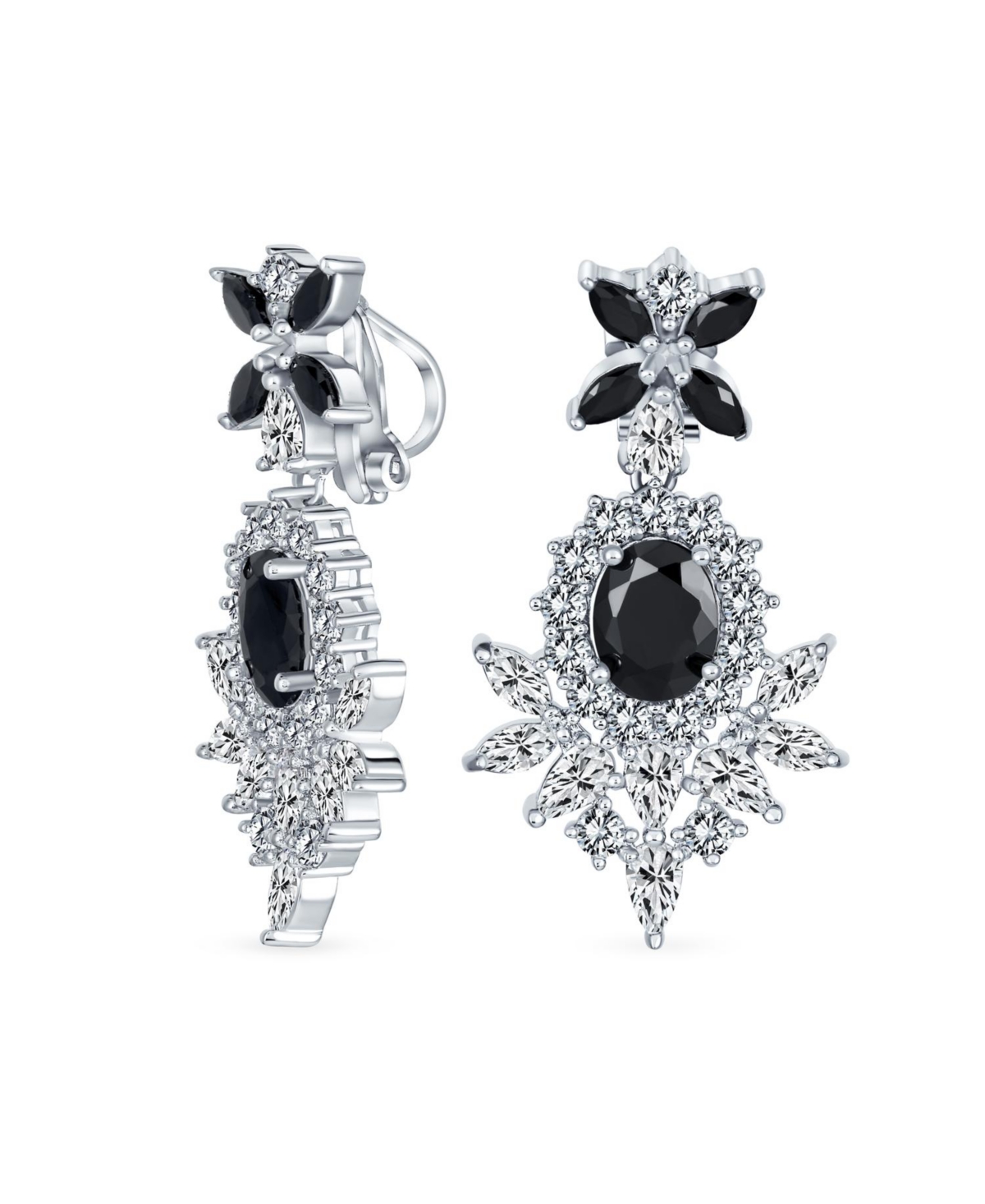 Click here for Bling Jewelry Black Cubic Zirconia Statement Dangl... prices