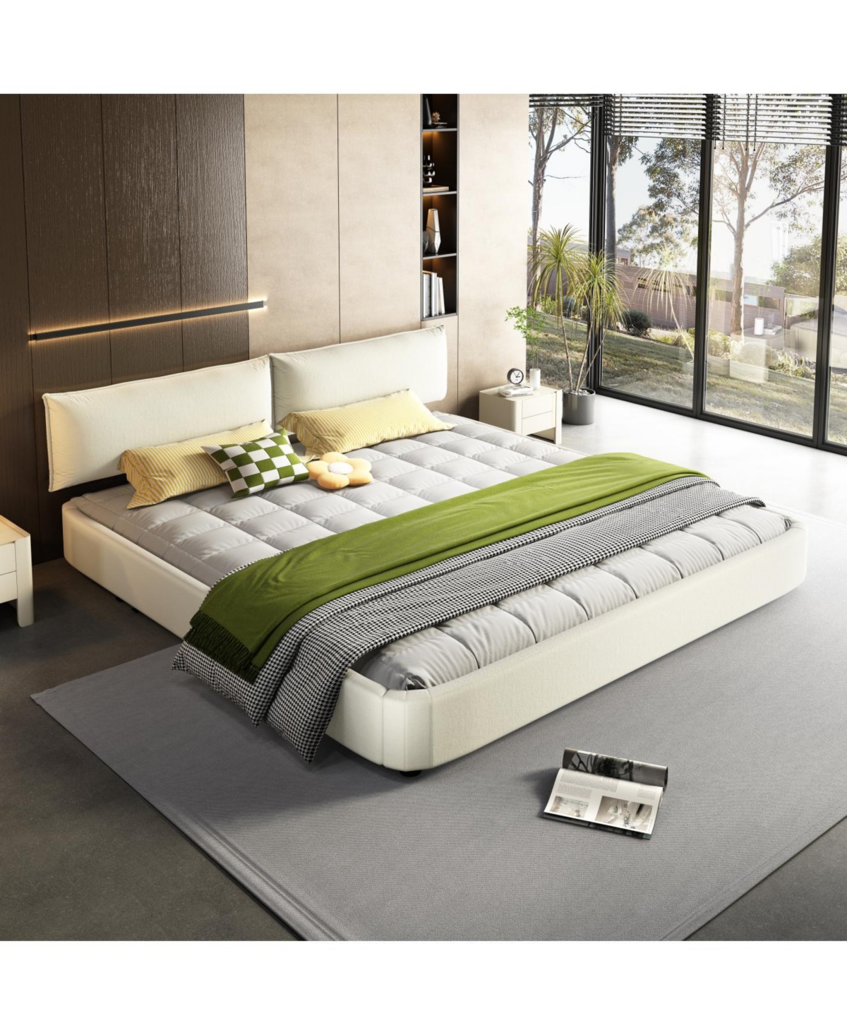 Click here for Streamdale Furniture King Size Cloud Bed Frame wit... prices