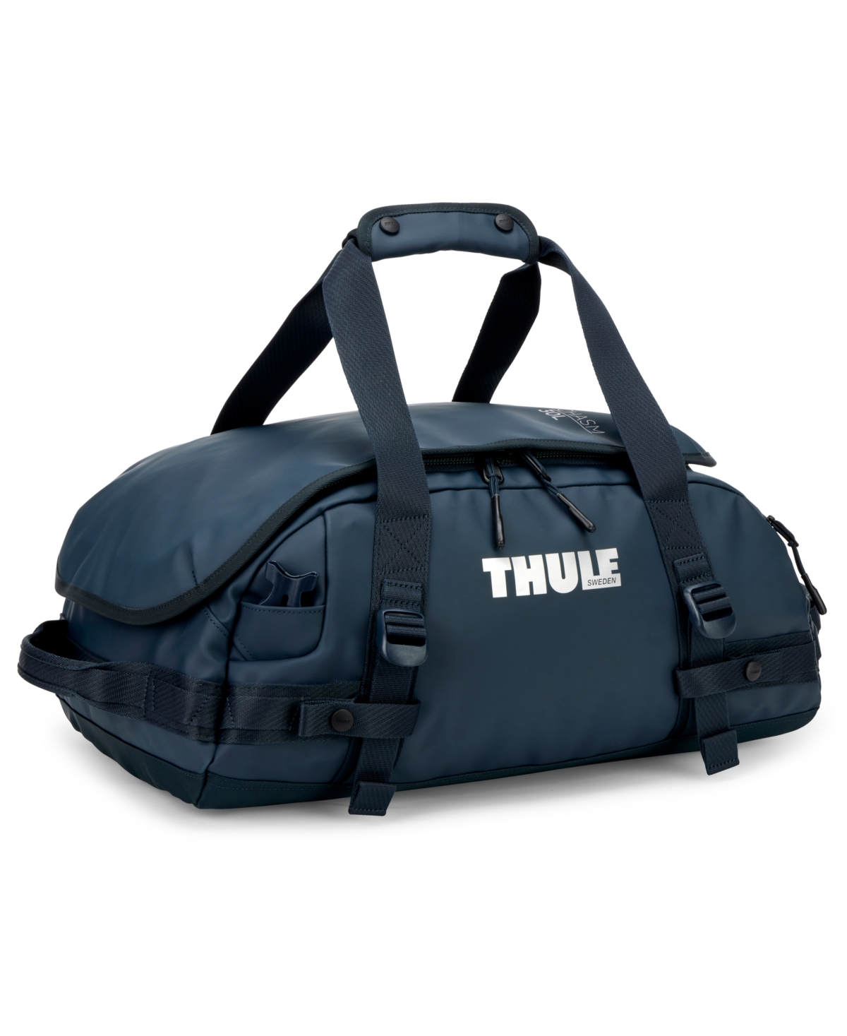 Click here for Thule Chasm Small Duffel Bag - Darkest Blue prices