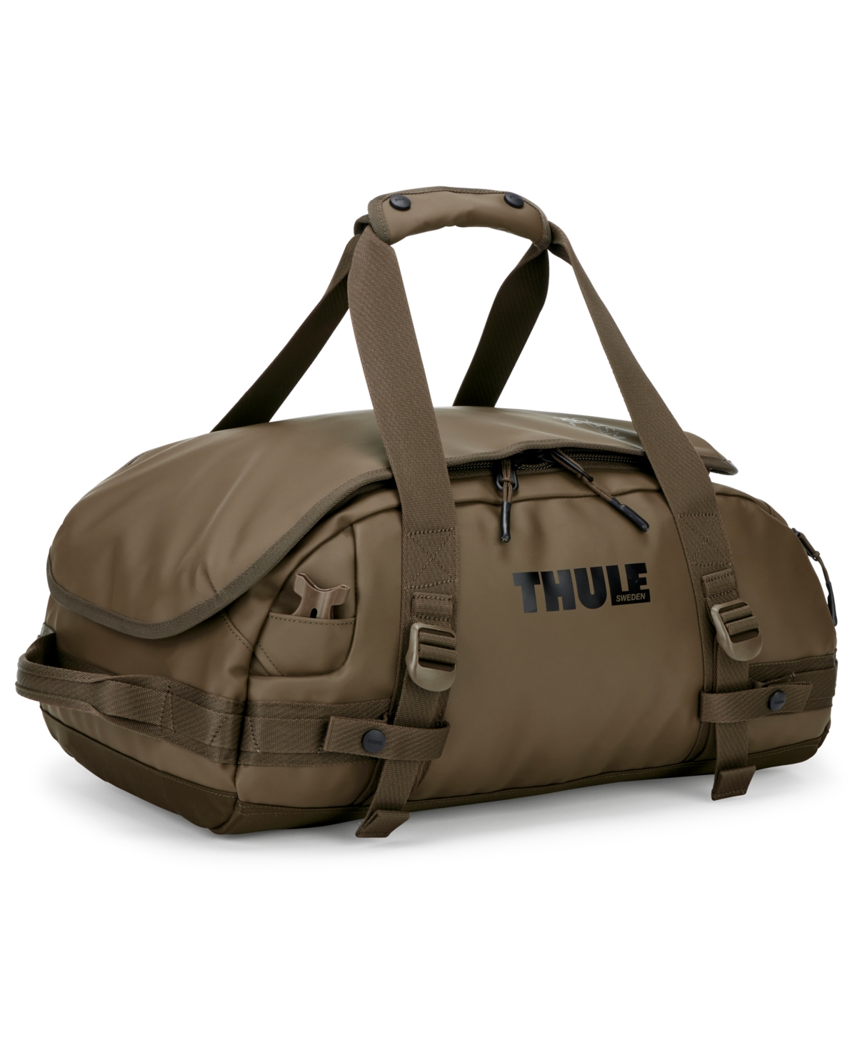 Click here for Thule Chasm Small Duffel Bag - Deep Khaki prices