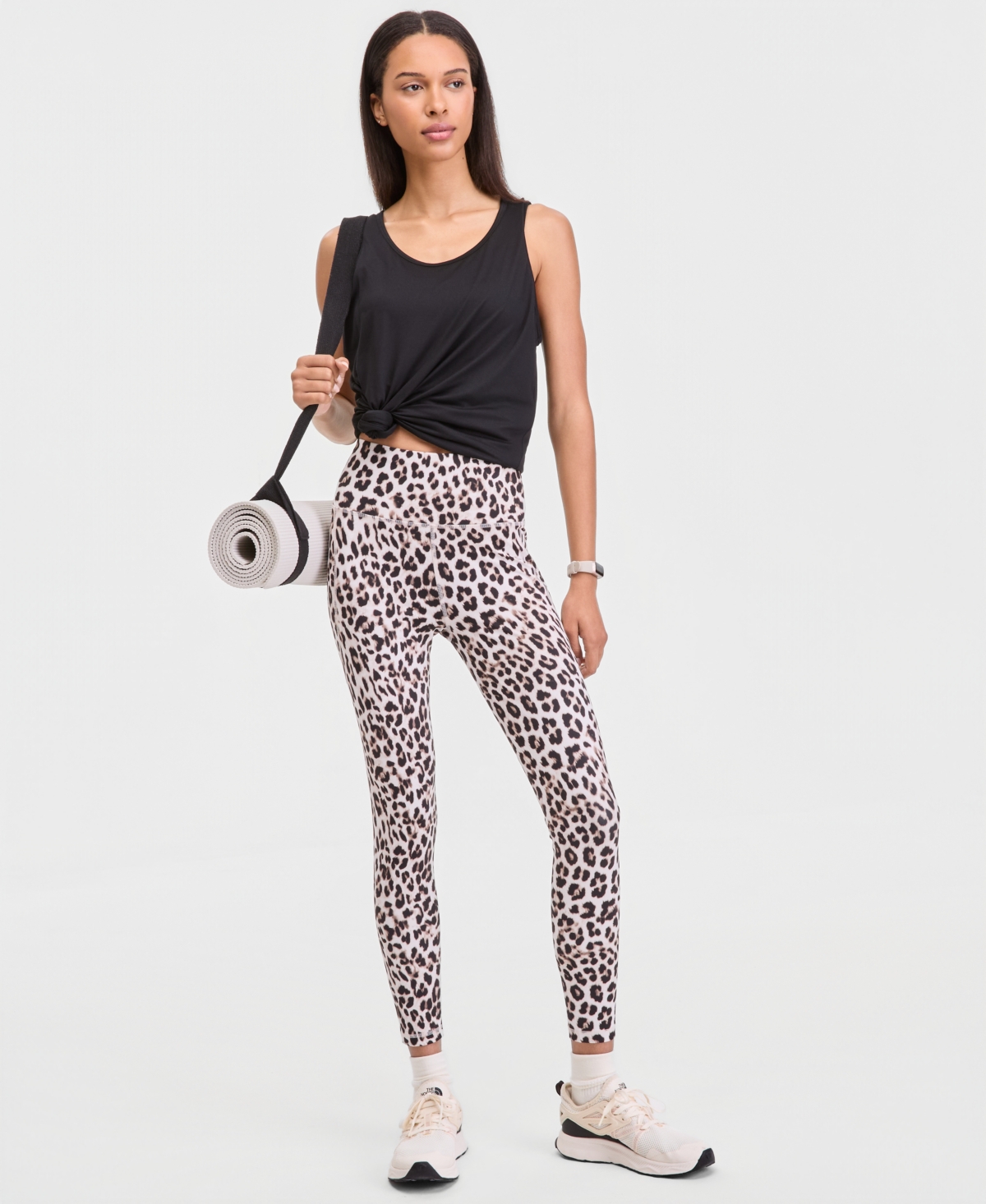 Click here for Id Ideology Womens Cheetah-Print 7/8 Compression L... prices