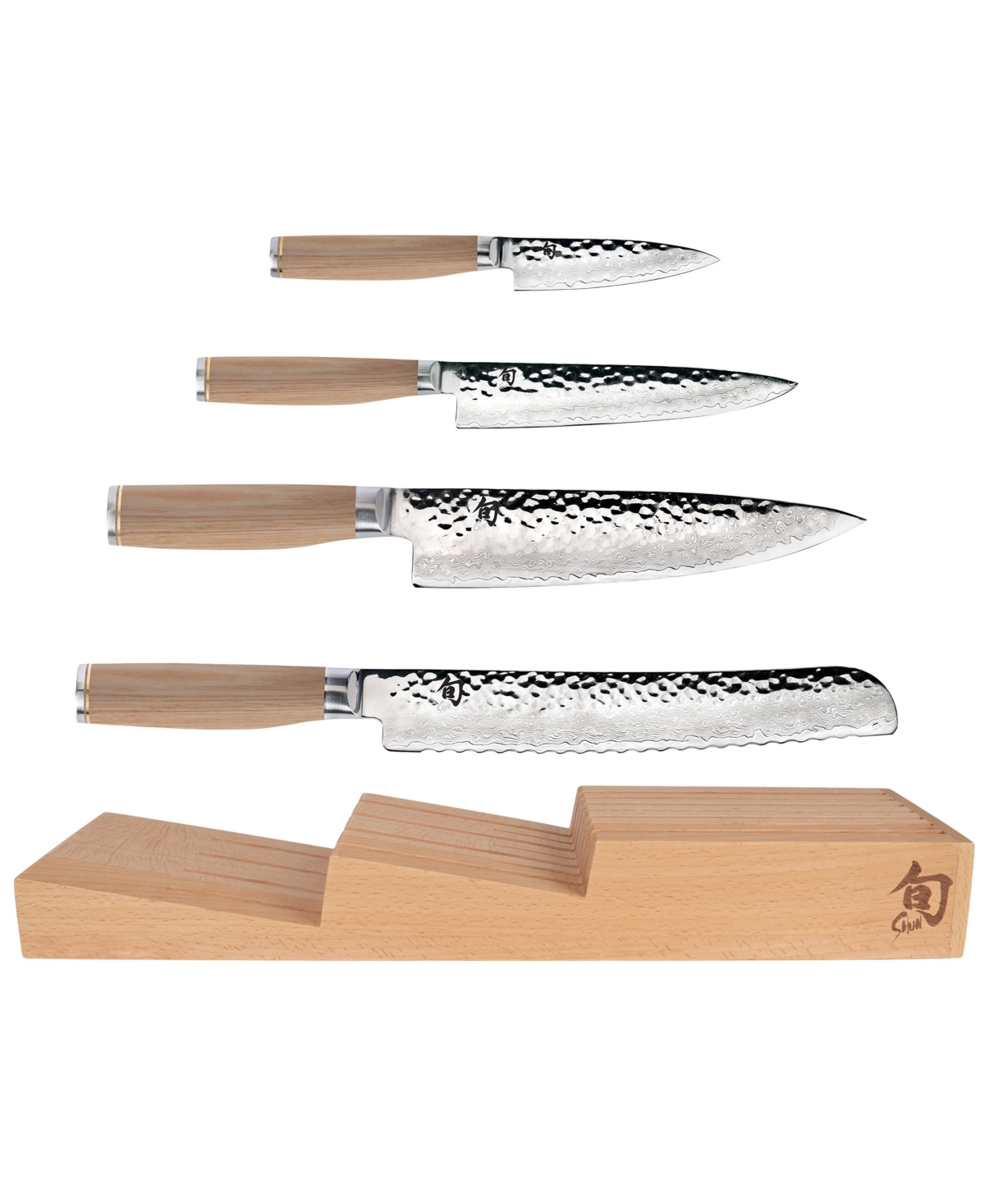 Click here for Shun Premier 5-Pc. In-Drawer Knife Set - Blonde prices