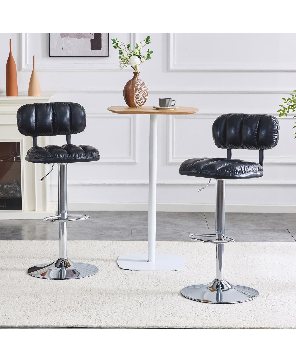 Click here for Streamdale Furniture Leather Adjustable Bar Stools... prices