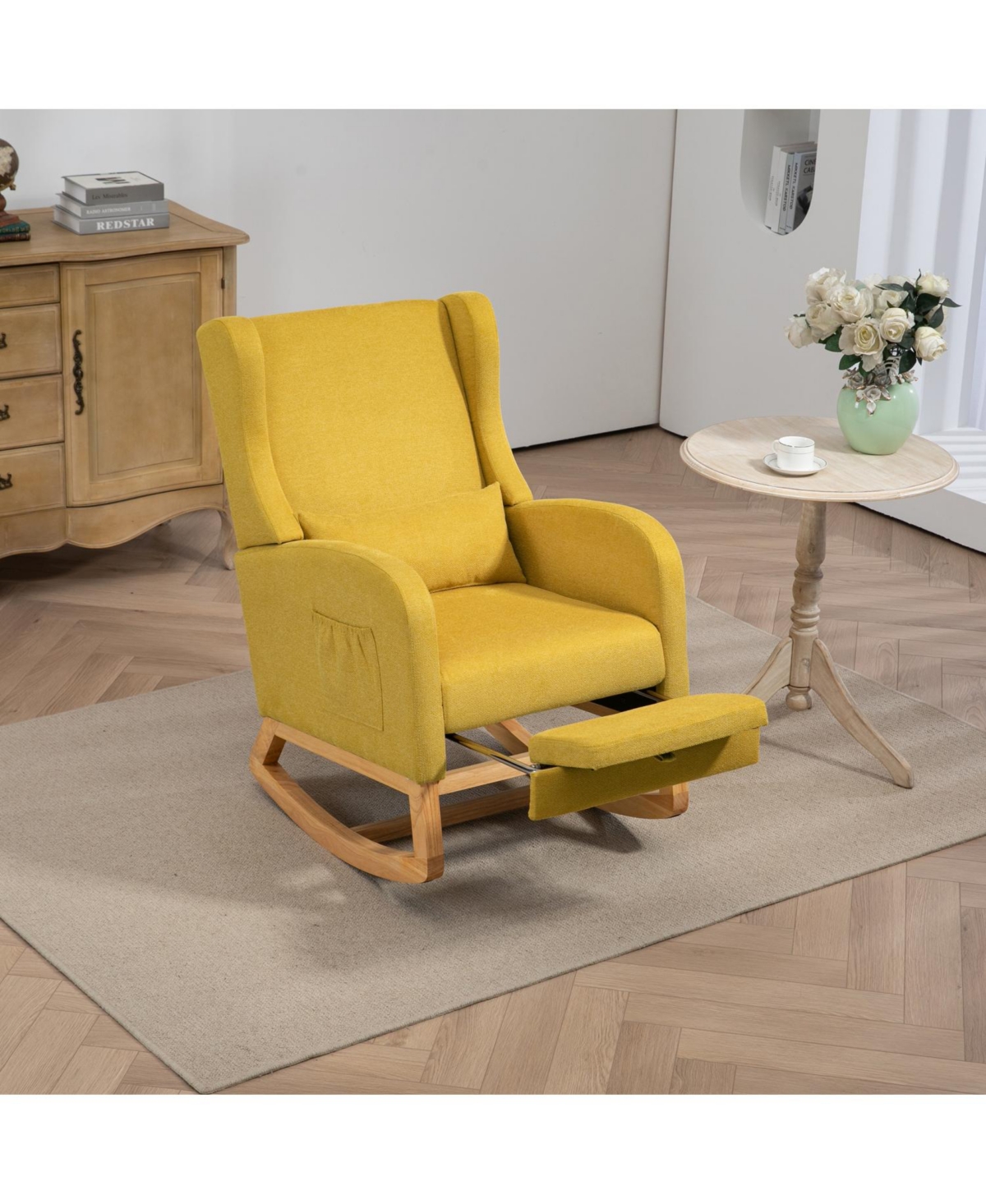 Click here for Streamdale Furniture Modern Rocking Chair with Foo... prices
