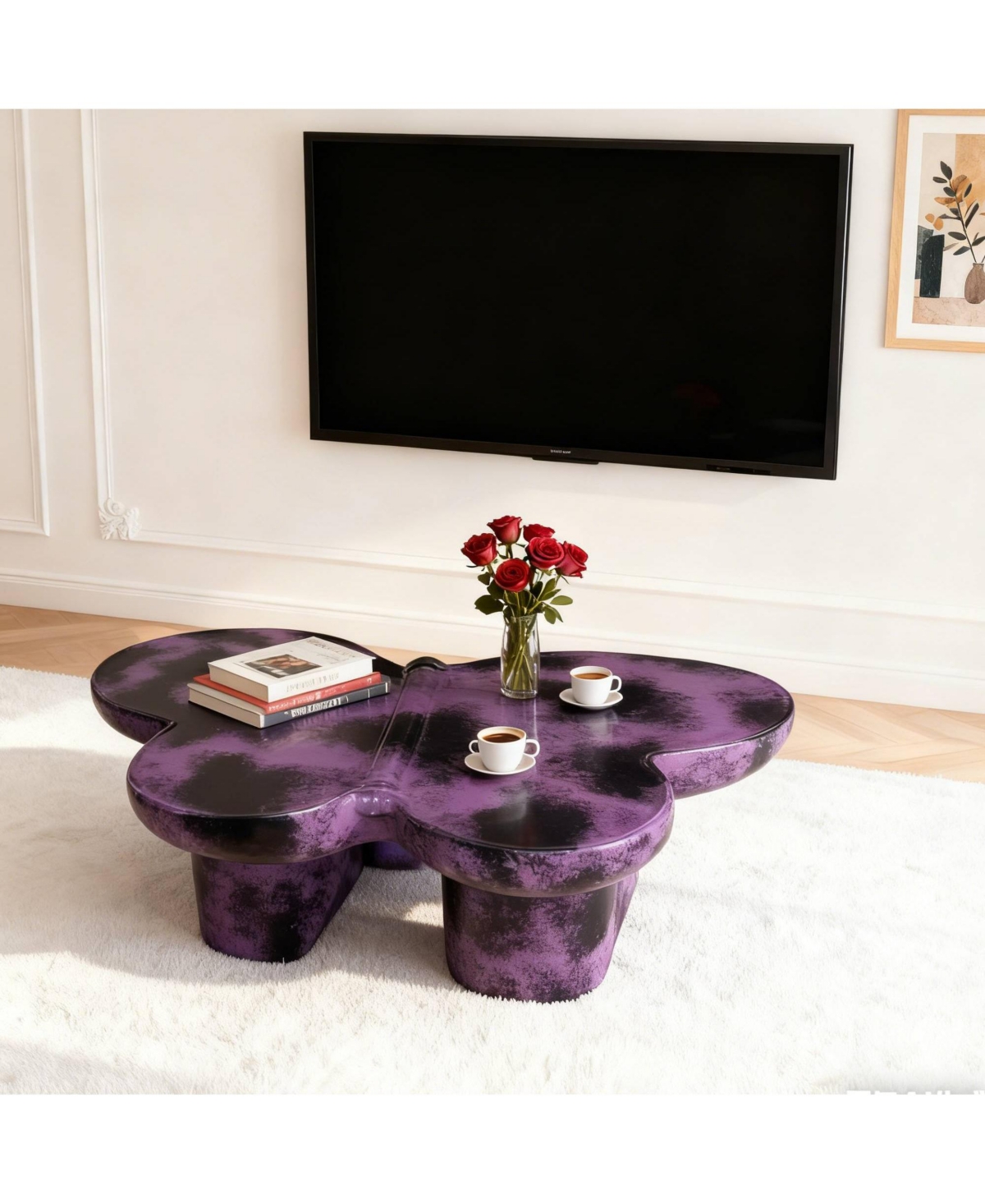 Click here for Boyel Living Modern Faux Travertine Coffee Table... prices