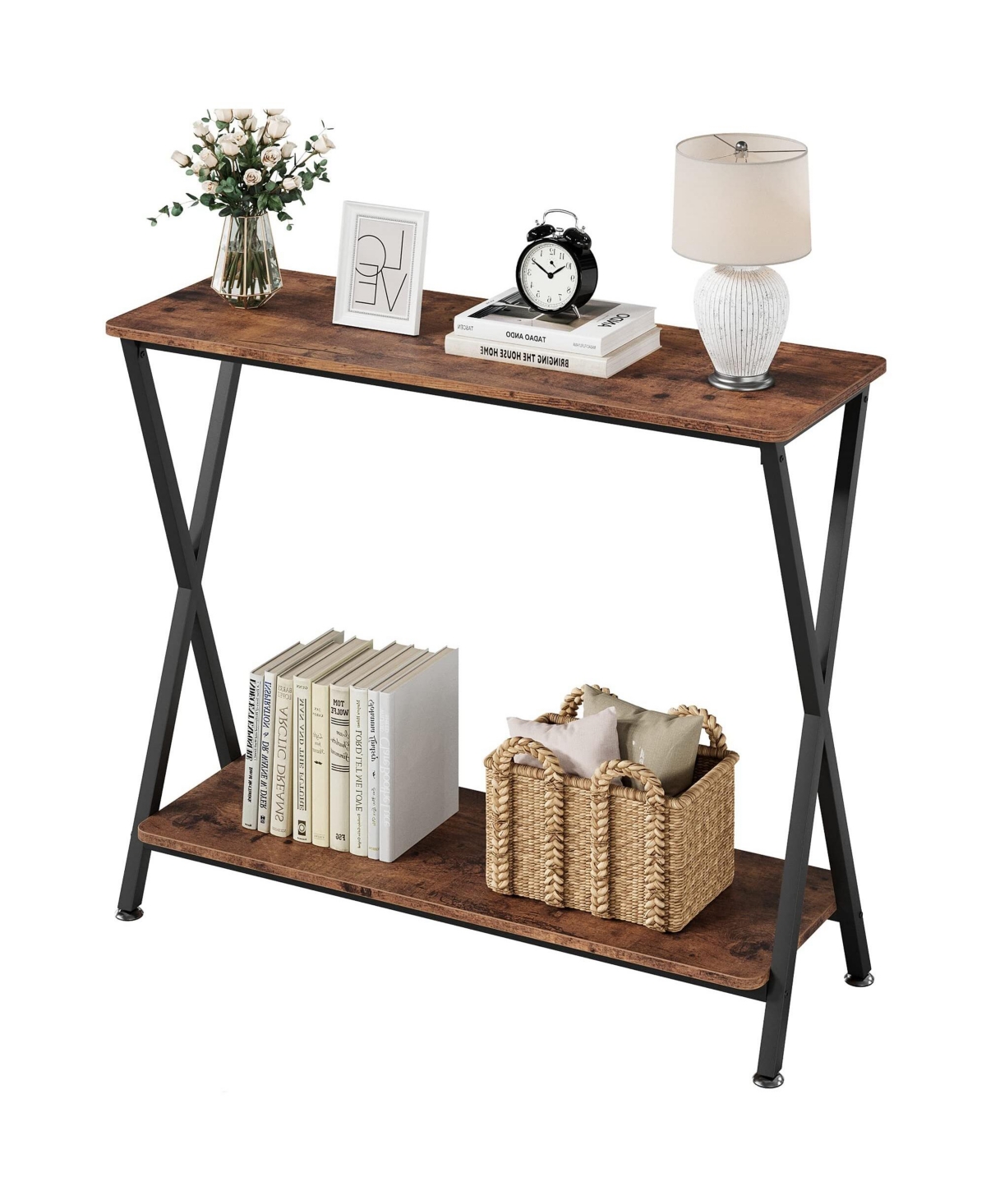 Click here for gaomon 41.3" Narrow Industrial Console Table... prices