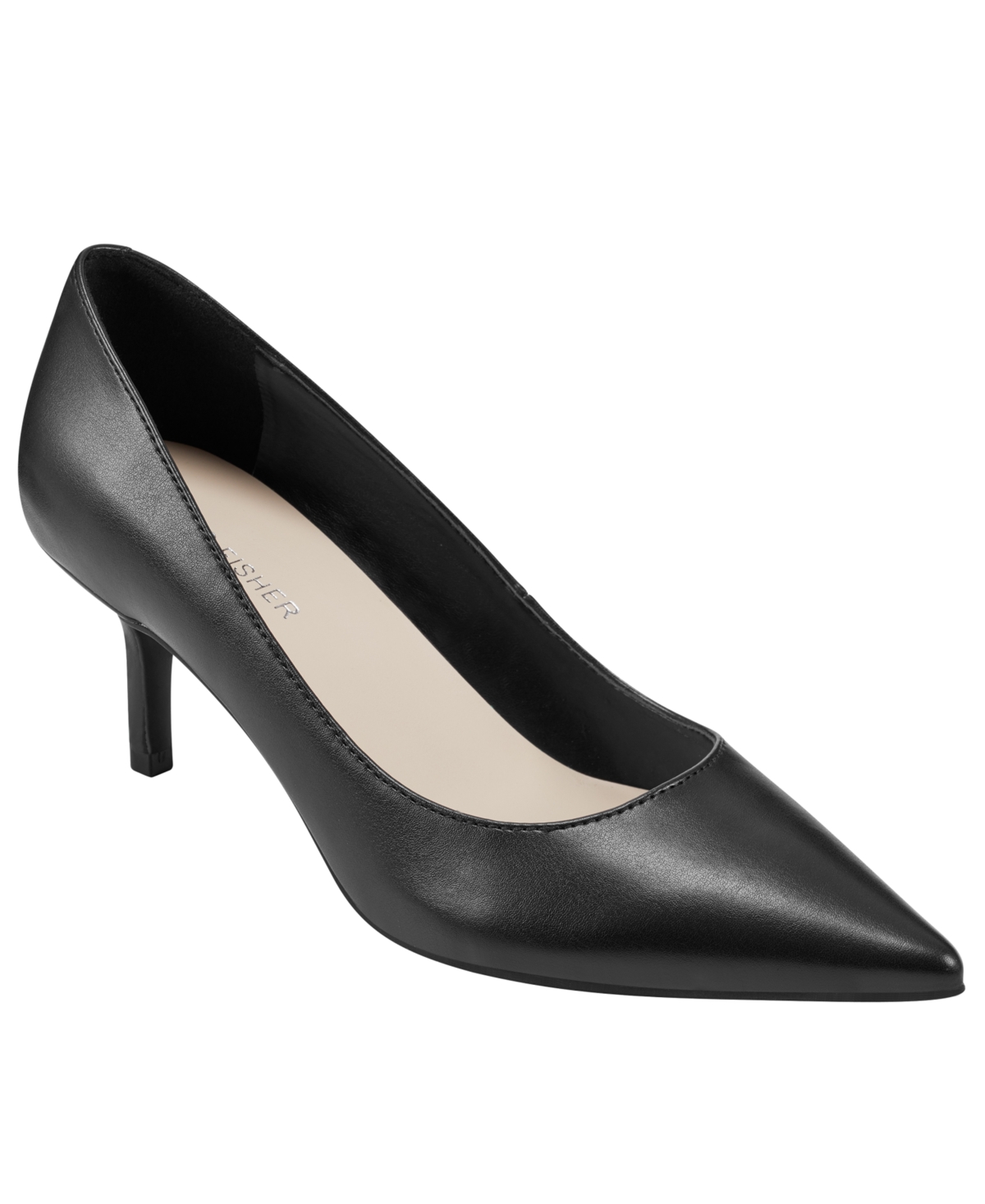 Click here for Marc Fisher Womens Alola Kitten Heel Pumps - Black prices