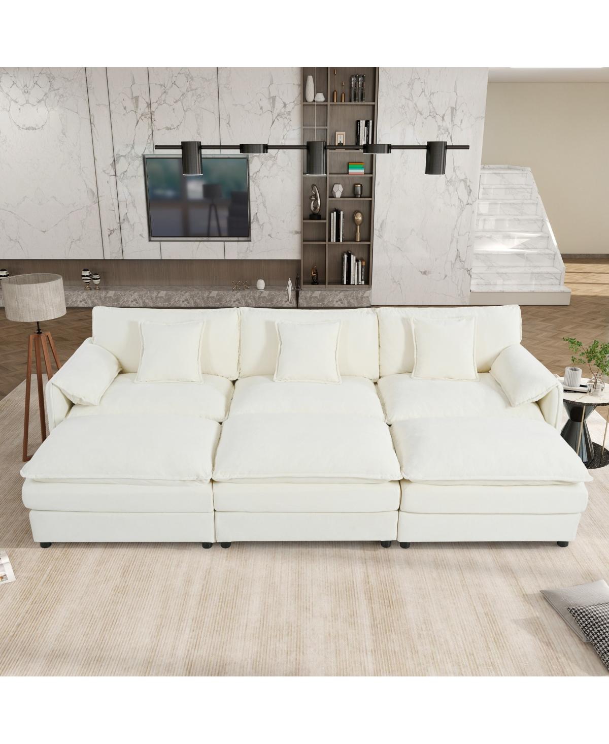 Click here for Streamdale Furniture Chenille Modular Sofa: Ultima... prices