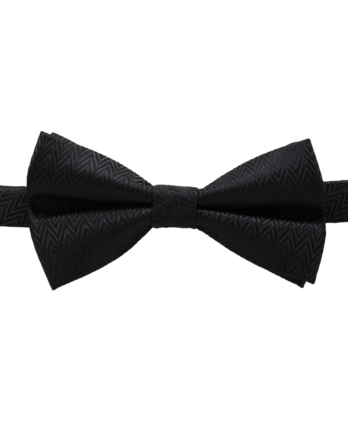 Click here for Karl Lagerfeld Paris Mens Chevron Bow Tie - Black prices