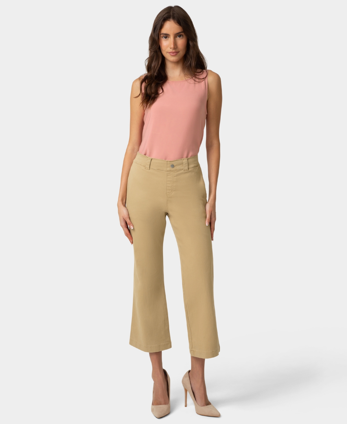 Click here for Hue Womens Ultra Stretch Chino Kick Flare Sleepwea... prices